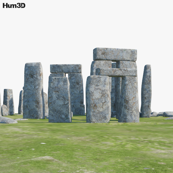 Stonehenge 3D model - Architecture on Hum3D