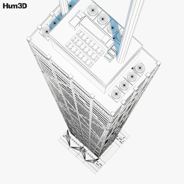 John Hancock Center 3d Model Architecture On Hum3d